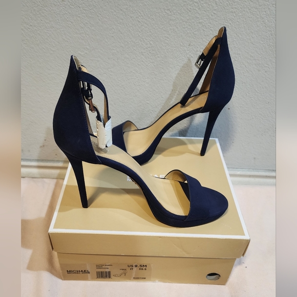 MICHAEL Michael Kors | Shoes | Michael Kors Hutton Suede Sandal 95 ...